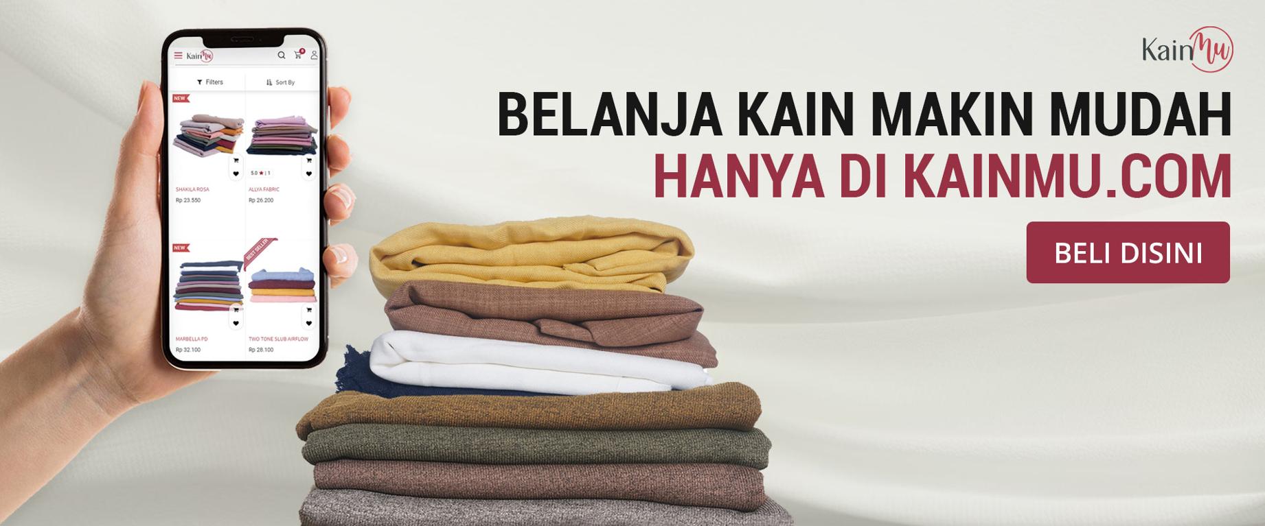 Toko Kain Online Grosir Terlengkap & Murah di Indonesia | Kainmu